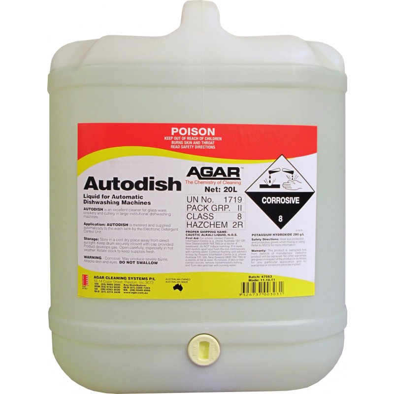 Agar Autodish Auto Liquid DishWash Detergent