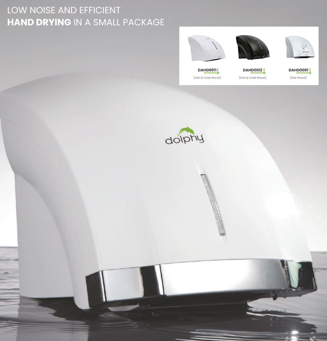 Dolphy Automatic Hand Dryers 1800W