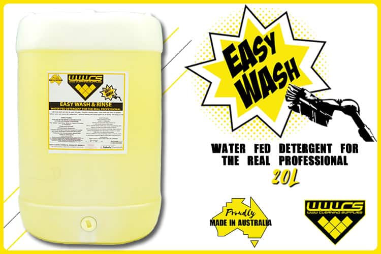 Easy Squeegee Wash and Rinse Waterfed Detergent