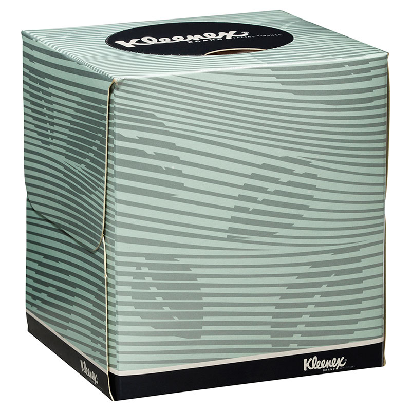 Kleenex Facial Tissue Cube 90 Sheets Carton of 24