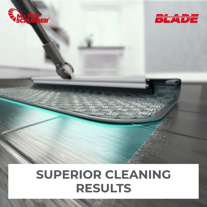 Motorscrubber Blade 2-in-1 Ultimate Microfibre Flat Mopping System