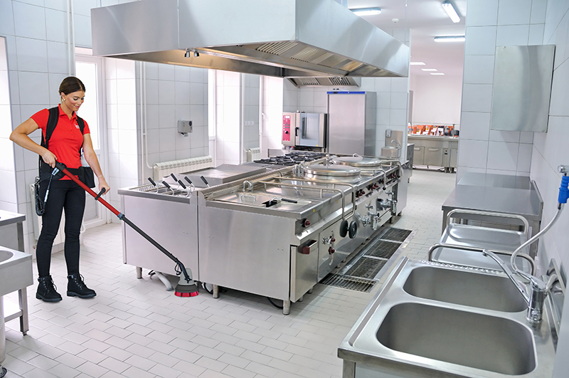 Motorscrubber JET 3 Industrial Floor Scrubber