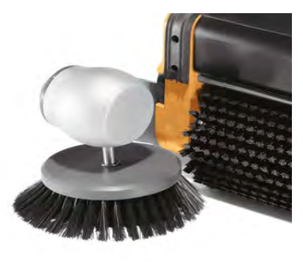 Rotowash R45 Cylindrical Floor Scrubbing Machine 440mm with Loop Handle