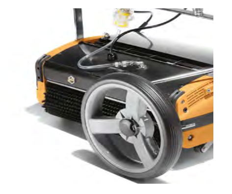 Rotowash R45 Cylindrical Floor Scrubbing Machine 440mm with Loop Handle