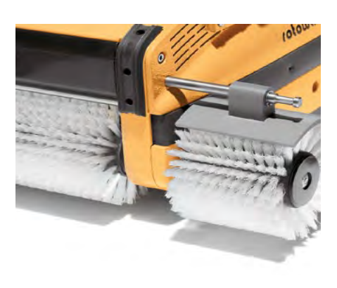 Rotowash R45 Cylindrical Floor Scrubbing Machine 440mm with Loop Handle