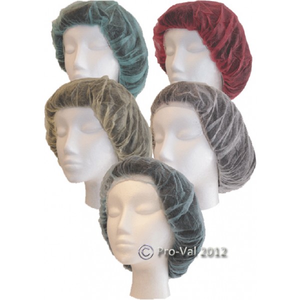 Pro Val Round Bouffant Caps 21" Carton of 1000
