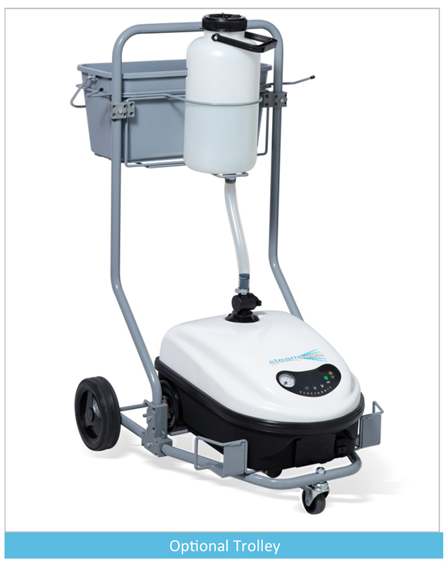 SW9 Steam and Hot Water Compact Commercial Steam Cleaner